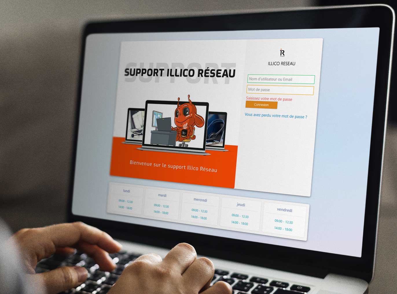 Support technique clients | Illico Réseau